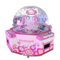 China Gift Crane Toy Grabber Candy Claw Machine Four Players English Language for sale