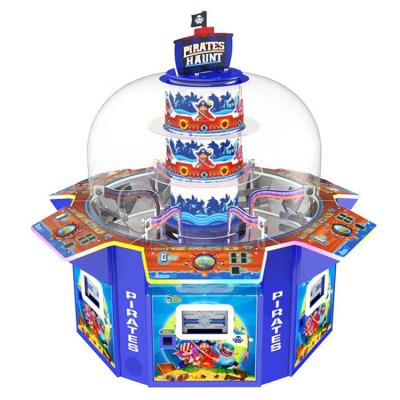 China Pirates Haunt 6 Candy Gift Vending Machine / Amusement Candy Prize Game Machine for sale