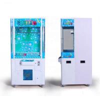 China Fancy Cutter Prize Push Box Win Vending Game Machine Metal + Tempering Glass Material for sale