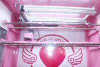 China Crazy Scissors Cut Toy Prize Doll Game Machine With LCD Display English Language for sale