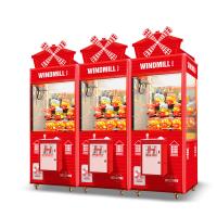 China 1 Player Windmill Catch Doll Game Machine With Lights 110V CE RoSh SGS for sale