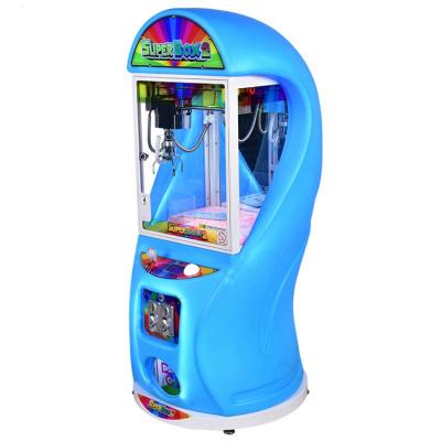 China Colorful Super Box 2 Mini Claw Arcade Game Machine For Shopping Mall for sale