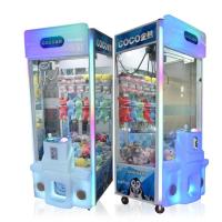 China Unique Kids Toy Crane Machine Coin Operated For Supermarket 12 Months Warranty for sale
