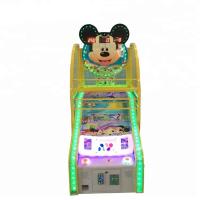 China Arcade Mickey Basketball Shooting Game Machine Metal Cabinet Firm And Durable for sale