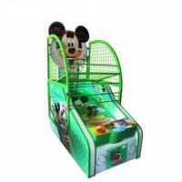 China Arcade Mickey Basketball Shooting Game Machine Metal Cabinet Firm And Durable for sale