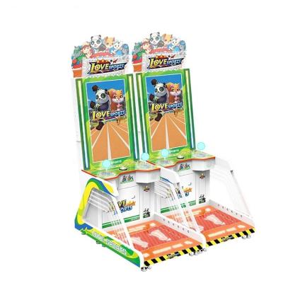 China Amusement Sports Game Machine / Coin Pusher Video Game Treadmill for sale