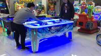 China Inside 2 Player Air Hockey Game Machine For Entertainment Center for sale
