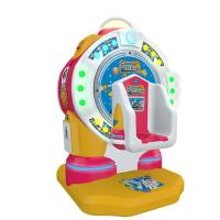 China Space Travel Kiddie Ride Arcade Game Machine Coin Operated Double Seats for sale