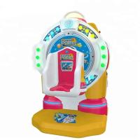 China Space Travel Kiddie Ride Arcade Game Machine Coin Operated Double Seats for sale