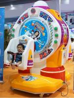 China Space Travel Kiddie Ride Arcade Game Machine Coin Operated Double Seats for sale