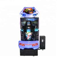 China 350W 110V Car Racing Arcade Game Machine For Kids 5 ~ 12 Years Old for sale