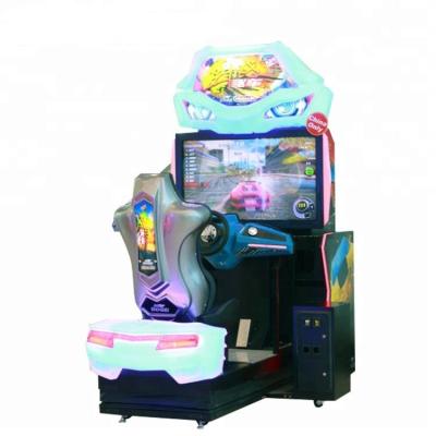China 350W 110V Car Racing Arcade Game Machine For Kids 5 ~ 12 Years Old for sale