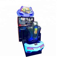 China 350W 110V Car Racing Arcade Game Machine For Kids 5 ~ 12 Years Old for sale