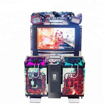China 55 Inch Scree Razing Simulator Shooting Game Machine Hardware , Plastic Uptake Material for sale