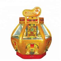 China Electronic Lottery Gold Fort Prize Game Machine For Theater English Version for sale