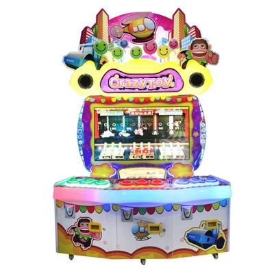 China Crazy Toy City Coin Pusher Arcade Redemption Game Machine For Amusement Park for sale