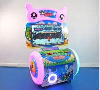 China Video Arcade Ticket Redemption Machine Crazy Crocodile Kids Gun Shooting Game for sale