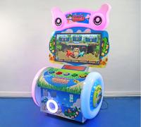 China Video Arcade Ticket Redemption Machine Crazy Crocodile Kids Gun Shooting Game for sale