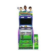 China Metal Material Football Shooting Machine / Soccer Game Machine for sale