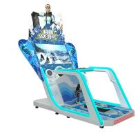 China 300W / 220V Indoor Skiing Simulator Coin Operated Video Game Machine for sale