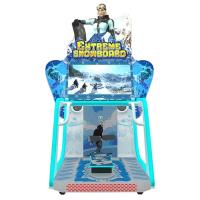 China 300W / 220V Indoor Skiing Simulator Coin Operated Video Game Machine for sale