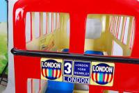 China Funny London Bus Kiddie Ride Game Machine For Shopping Center for sale