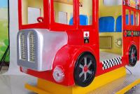 China Funny London Bus Kiddie Ride Game Machine For Shopping Center for sale
