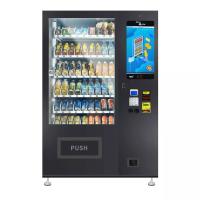 China Black Color Drinks Combo Vending Machine 337~662 Capacity Field Installation for sale