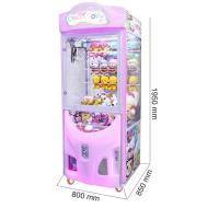 China Crazy Toy Claw Gift Vending Game Machine 220V W800*D850*H1950 mm for sale