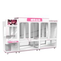 China Huge Coin Operated Cut Ur Prize Vending Machine / Arcade Scissor Cut Toy Machines for sale