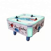 China Arcade Kids Game Machine 4 Person Air Hockey Table Electronic Sports for sale