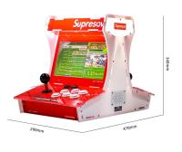 China Home Arcade Video Game Machine / Coin Pusher Street Table Game Machine for sale