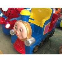 China Durable Fiber Glass Kiddie Ride Machines Tomas Train 2 Rides / Amusement Park Machines for sale