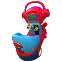 China Spider Man Supermarket Children'S Coin Operated Rides / Kids Ride On Cars for sale