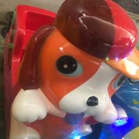 China High Safety Animal Cute Dog Kiddie Ride Machines Swing Back And Forth for sale