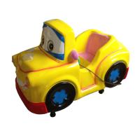 China Electric Video Games Kiddie Swing Car Fiber Glass Cabinet Material for sale