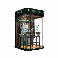 China Pop Music Entertainment Mini Karaoke System With Microphone Coin Operated for sale