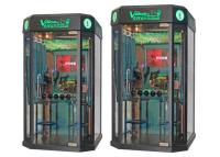 China Coin Pusher Mini KTV Booth Karaoke Machine With Screen For Mall / Street / Park for sale