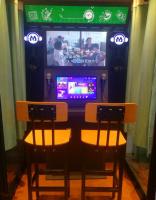 China Coin Pusher Mini KTV Booth Karaoke Machine With Screen For Mall / Street / Park for sale