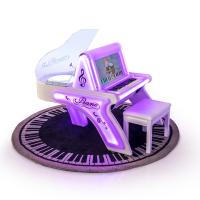 China Children Coin Operated Karaoke Machine Piano Arcade Game For Playground for sale