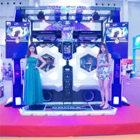 China Arcade Video Dance Cube Coin Operated Music Machine For 1-2 Players for sale