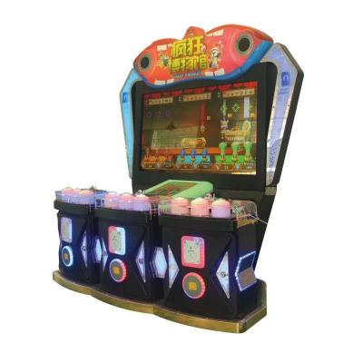 China Shooting Zombies Arcade Dart Machine Coin Operated Game Crazy Museum for sale