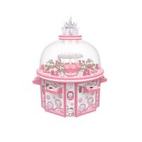 China SGS Gift Vending Machine / 6 People Automatic Joystick Gift Game Machine Crystal Castle for sale