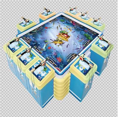 China 10 Players Kids Arcade Machine /  Indoor Fishing King 10p Amusement Arcade Game Machine for sale