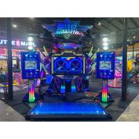 China Douple Players PK Coin Operated Arcade Dance Machine For Playground for sale