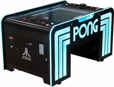 China Redemption Arcade Game Machine Pong Coffee Table In Office Or Bar for sale