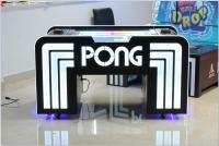 China Redemption Arcade Game Machine Pong Coffee Table In Office Or Bar for sale