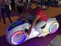 China SGS Motorcycle Game Machine Remote Control Music Amusement Adults Prince Moto Rides for sale