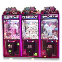 China PVC Material Dream Doll Claw Machine With LED Light / Arcade Crane Machine for sale