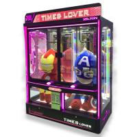 China Lovely Doll Arcade Simulator Toy Claw Catch Plush Crane Grabber Game Machine For Baby Cat Vending for sale